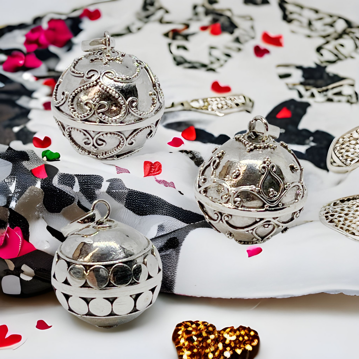 Harmony Sterling Silver Balls and Prayer Boxes – Celestial Company